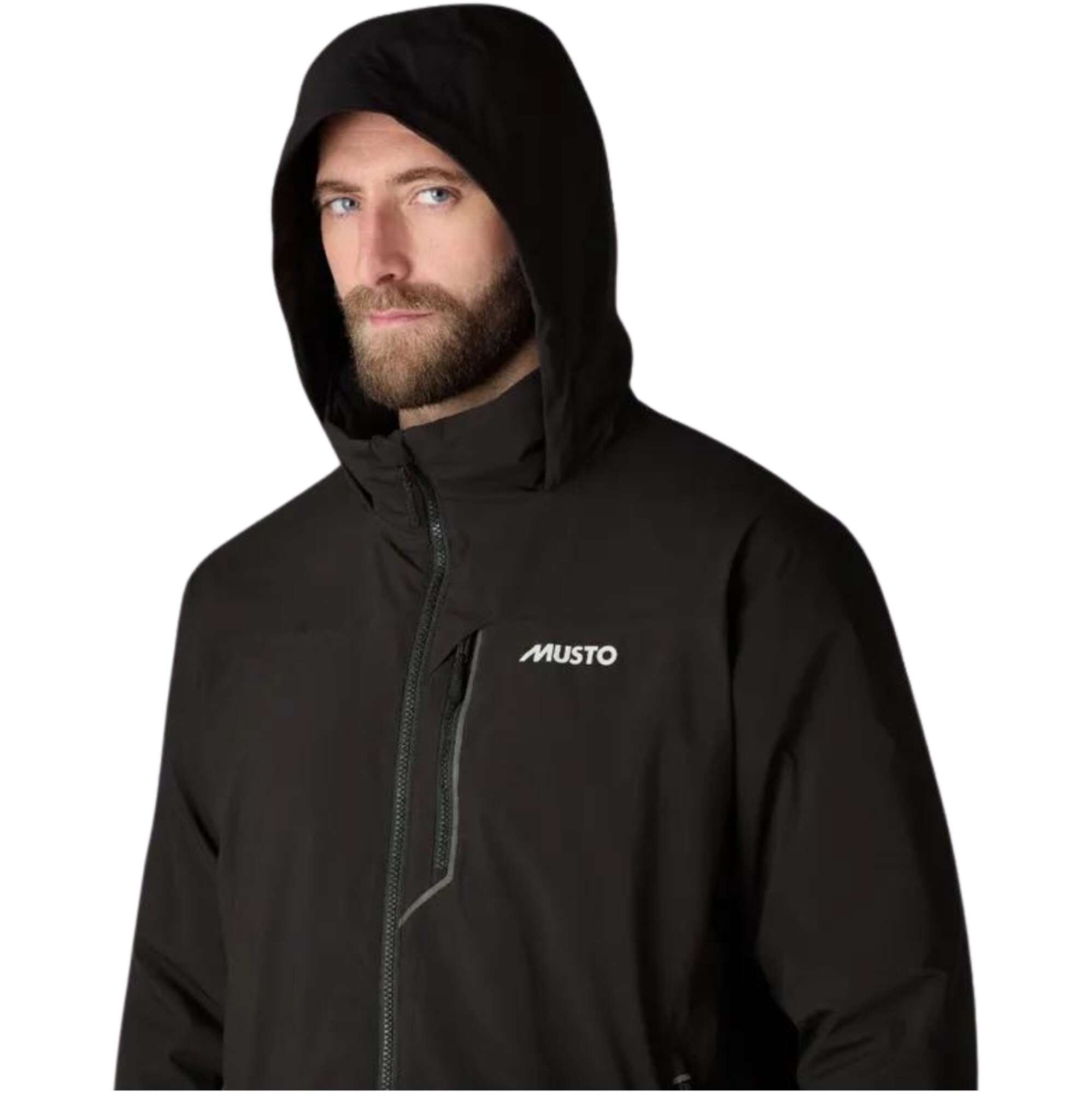 2025 Musto Mens BR1 Primaloft Midlayer Jacket 82580 - Black - Sailing - Sailing | Wetsuit Outlet